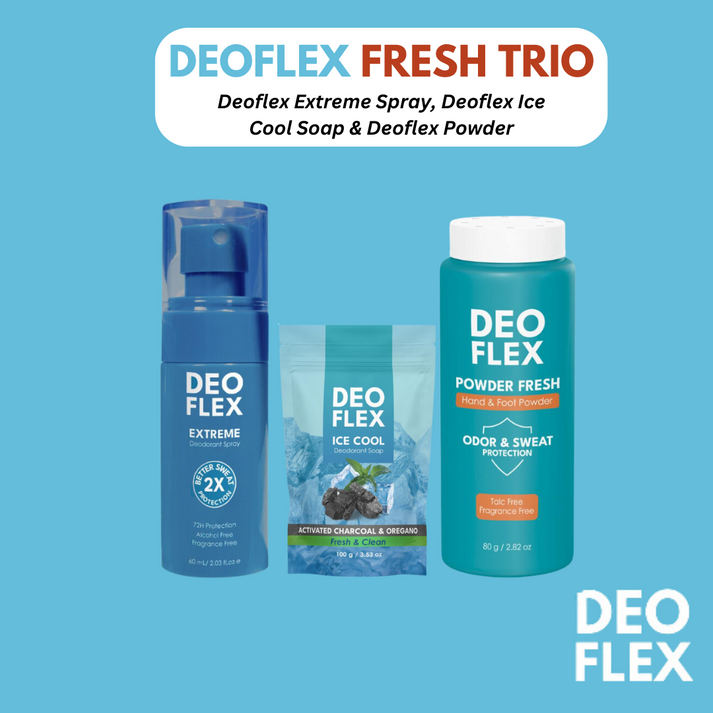 Deoflex Bundle 4 - Deoflex Fresh Trio – Precious Health and Beauty Shop